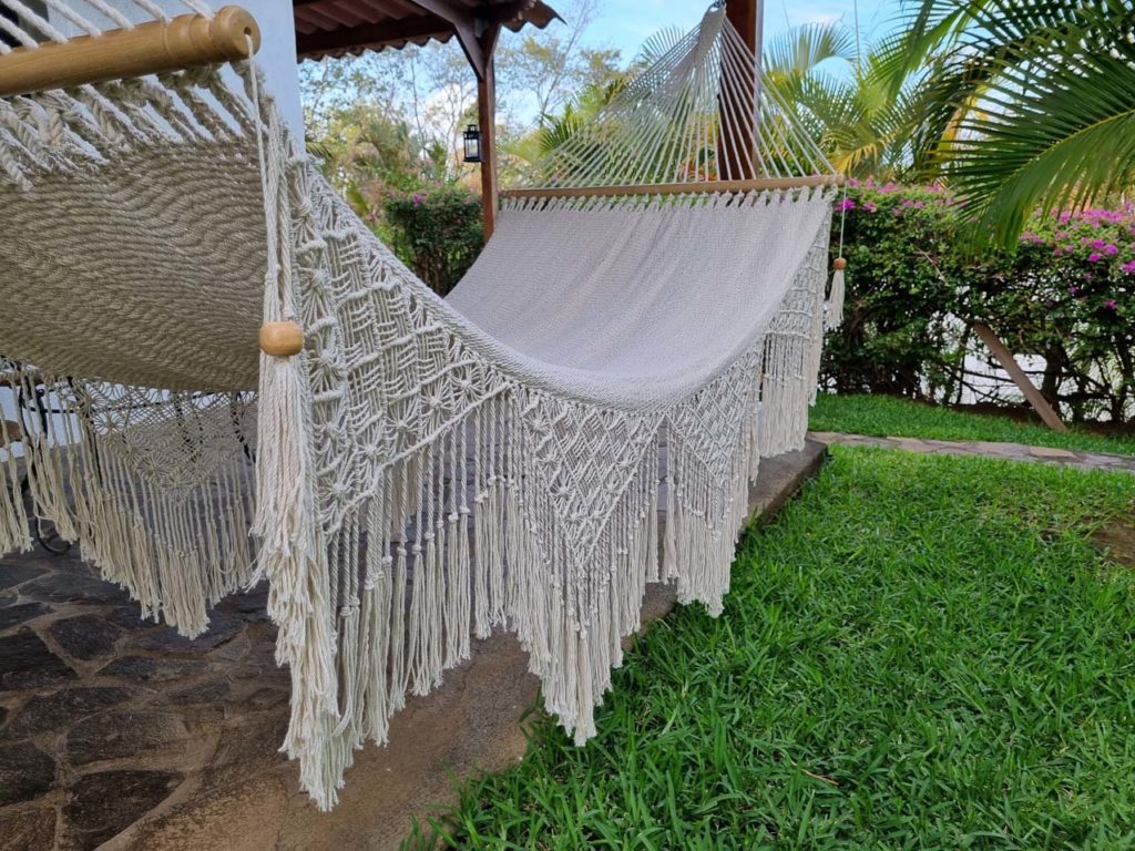 Hamaca familiar grande Keops macramé - Hamacas Paradise